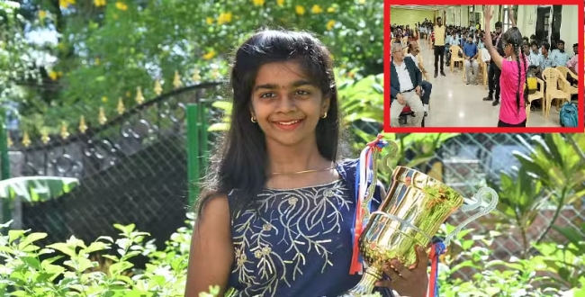 14 வயது.! 100 உலக சாதனை.! - யார் இந்த சிறுமி? - Seithipunal