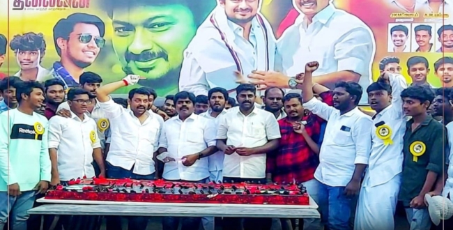 45 கிலோ எடைகொண்ட கேக்.. உதயநிதி பிறந்த நாளில் ரசிகர் மன்றத்தினர் அசத்தல்.! - Seithipunal