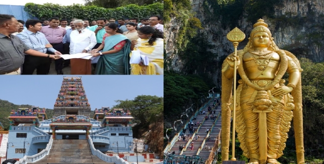 மருதமலையில் முருகனுக்கு 180 அடி உயரத்தில் சிலை; அமைச்சர் சேகர்பாபு அறிவிப்பு..! - Seithipunal