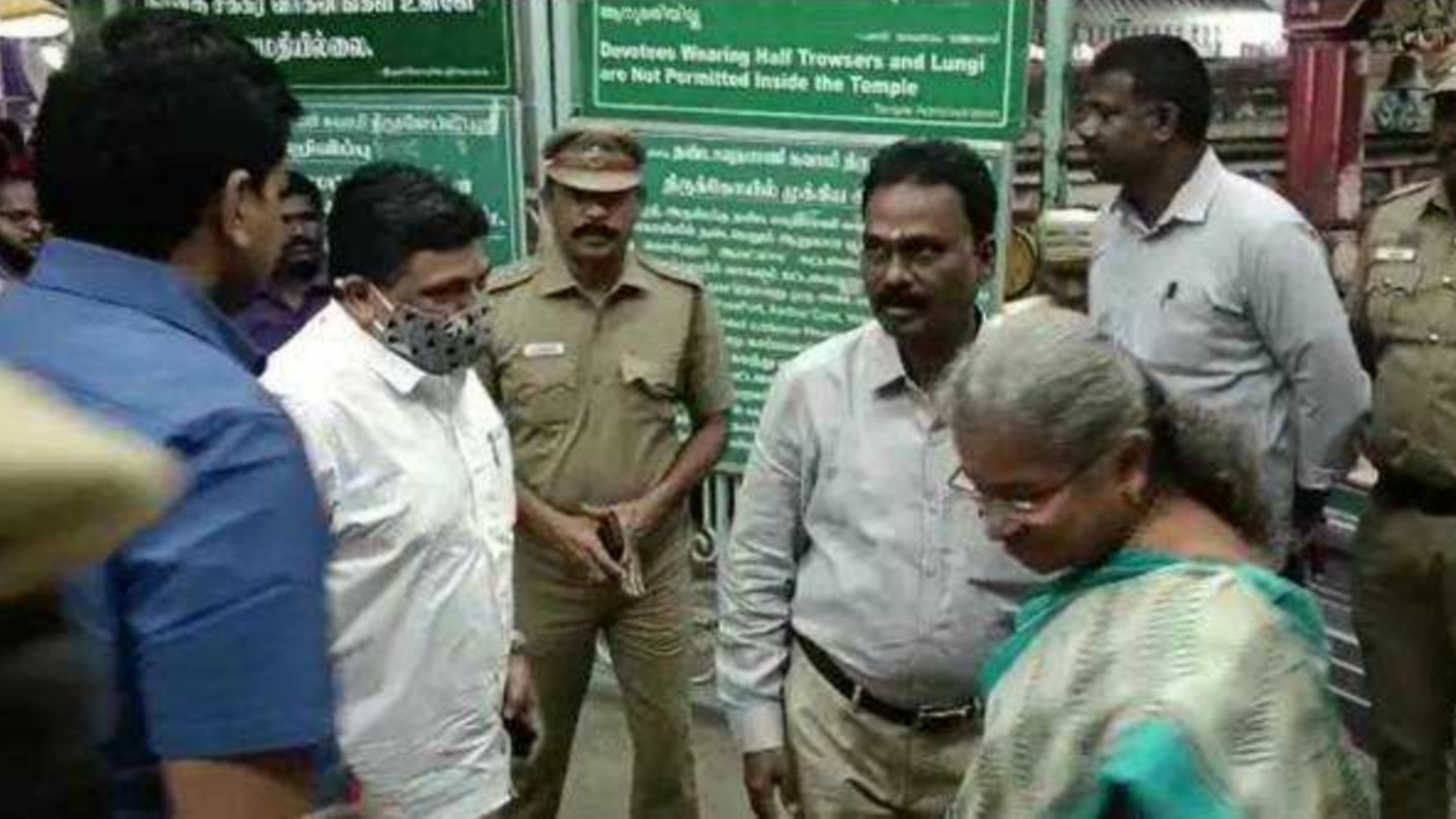 திடீரென ஏற்பட்ட மின்தடை..!! ரோப் காரில் தொங்கிய அமைச்சர் பி.டி.ஆர்..!! பழனி முருகன் கோவிலில் ...