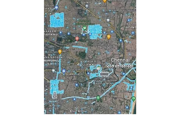 சென்னை வாசிகளே இதை கவனித்தீர்களா? கூகுள் மேப் புதிய ஸ்டிரீட் வியூ ...